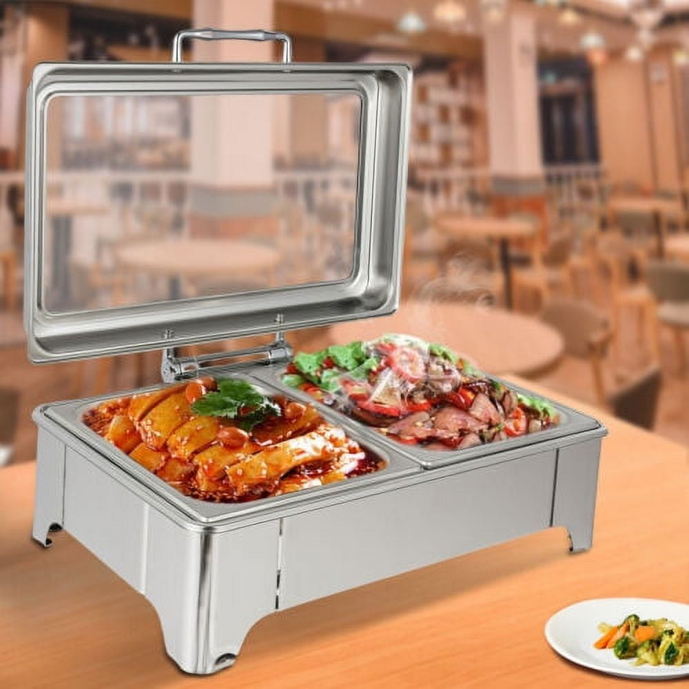 Electric Heating Chafing Dish Buffet Catering Stainless Steel Food ...
