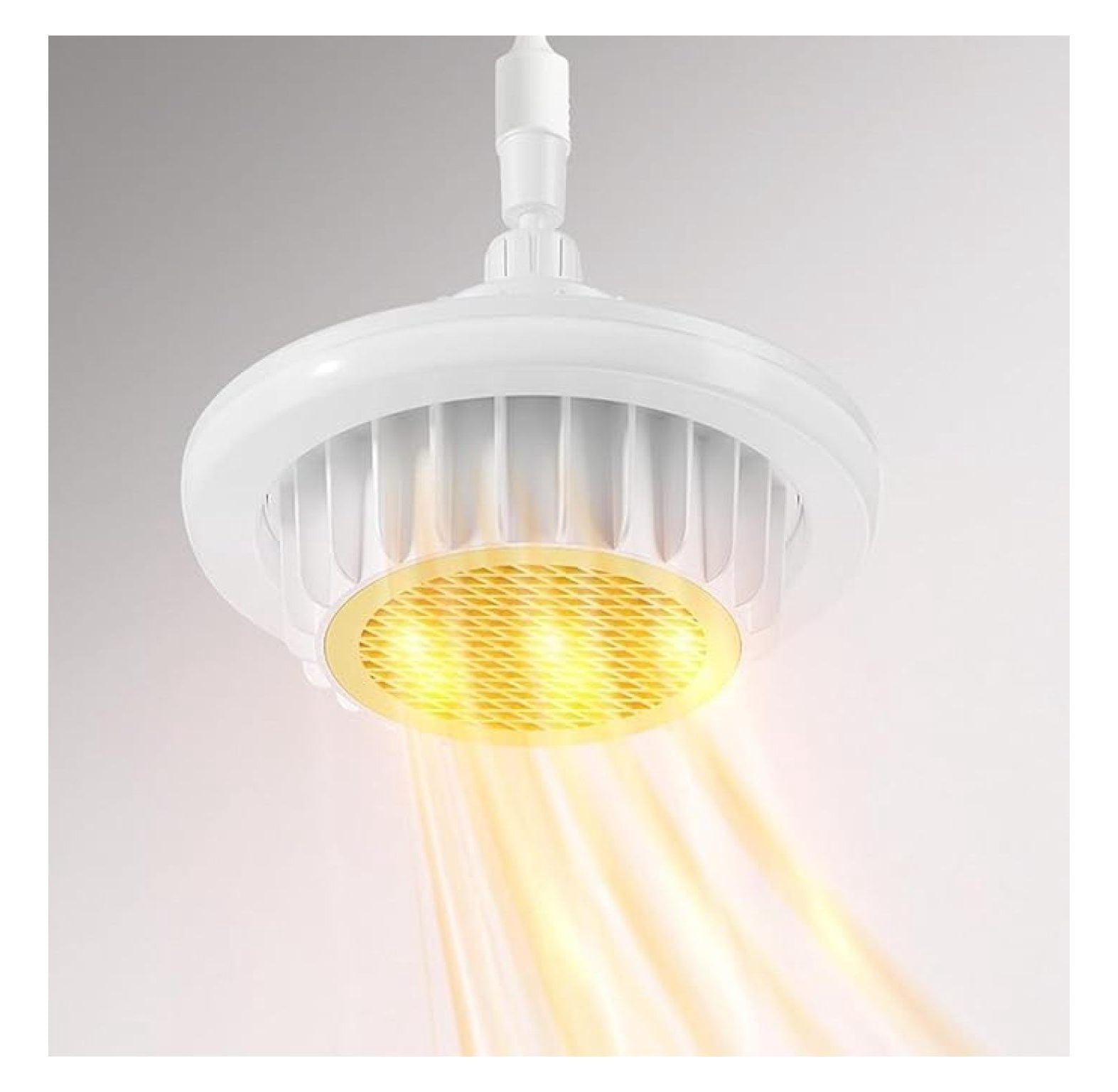 Electric Heating Fan Light, 600W Bathroom Ceiling Heater with Control ...