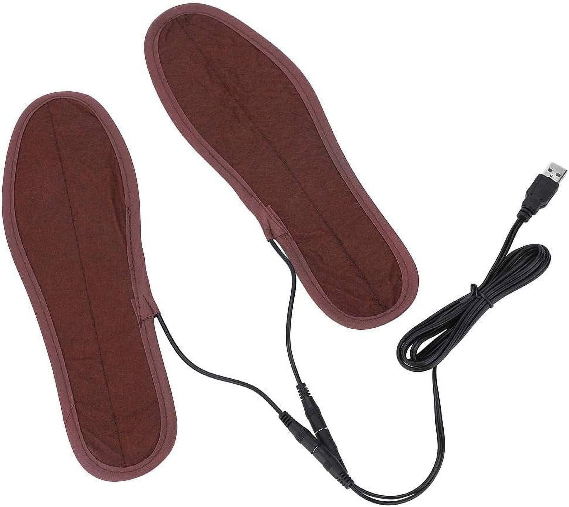 Electric Heating Insole Rechargeable Heater for Men Women, Thermal Shoe ...
