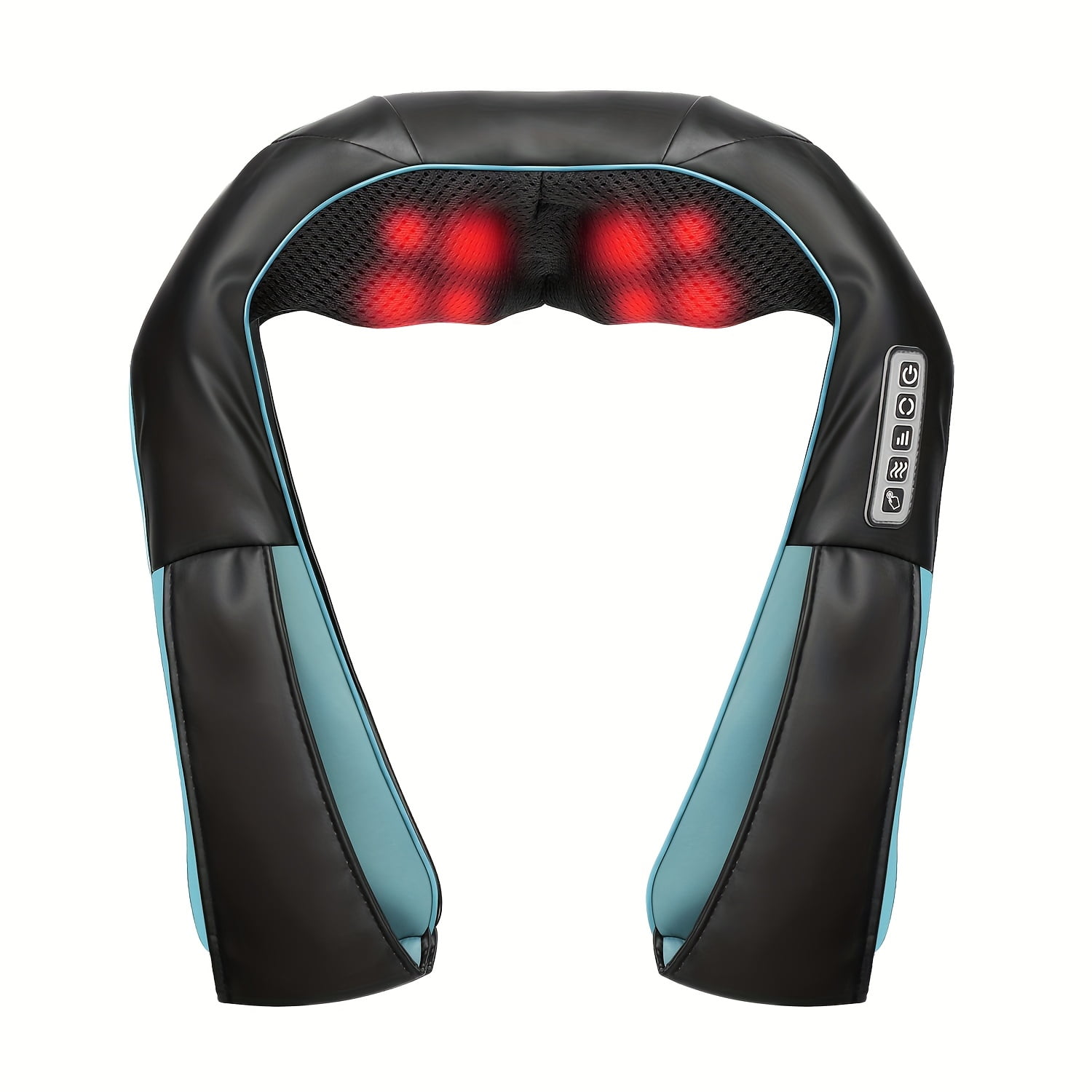 Electric Heating Neck Shoulder Massager - Acupoint Warming & Deep ...