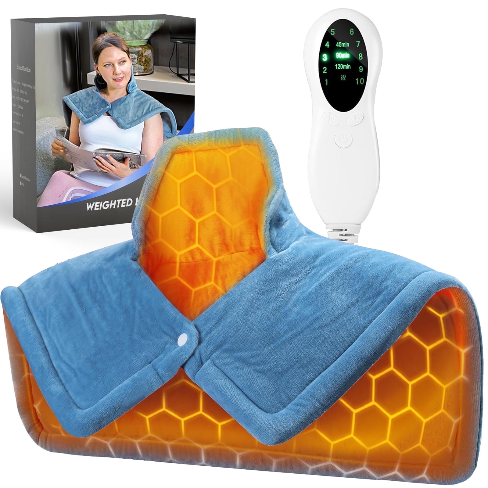 Customer reviews for Electric Heating Pad for Neck & Shoulder Pain ...