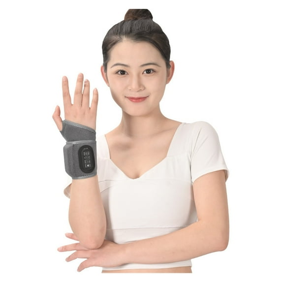 Electric Heating Wrist Massager - Rechargeable with 3-Level Temperature ...