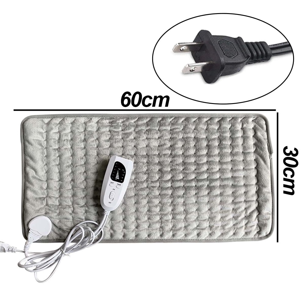 Electric Heating pad for Back/Shoulder/Neck/Knee/Leg Pain, Cramps and ...