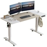 CometMin Electric Height Adjustable Standing Desk, 55x24" Ergonomic ...