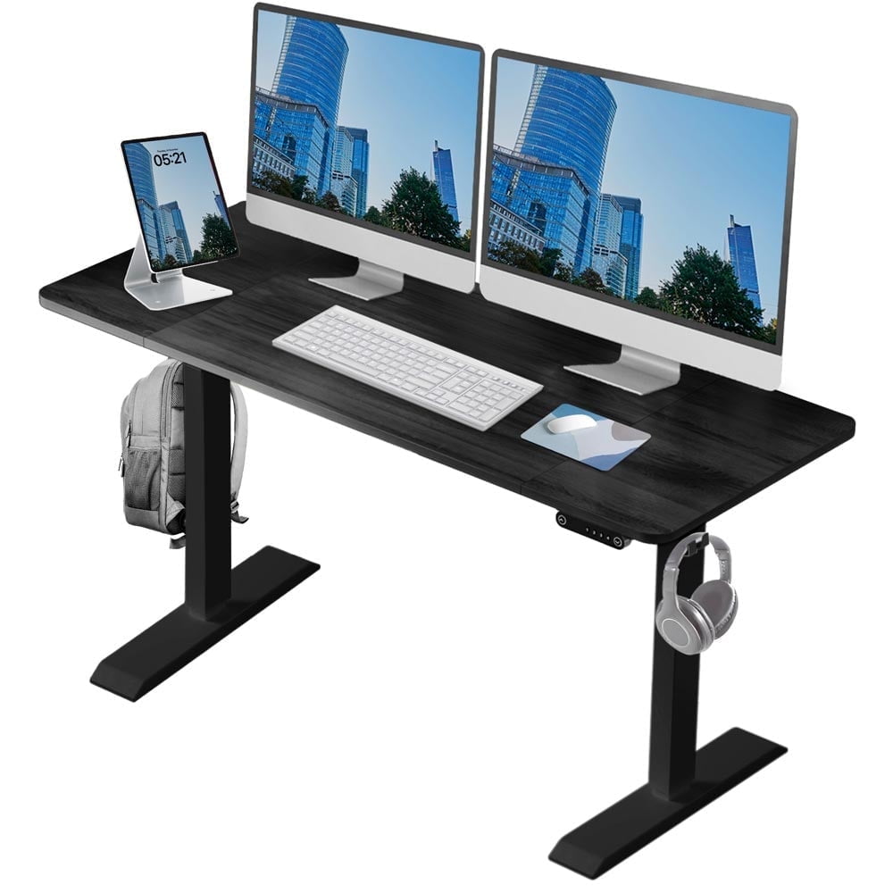 Electric Height Adjustable Workstation Desk. Sit & Stand Work Styles ...