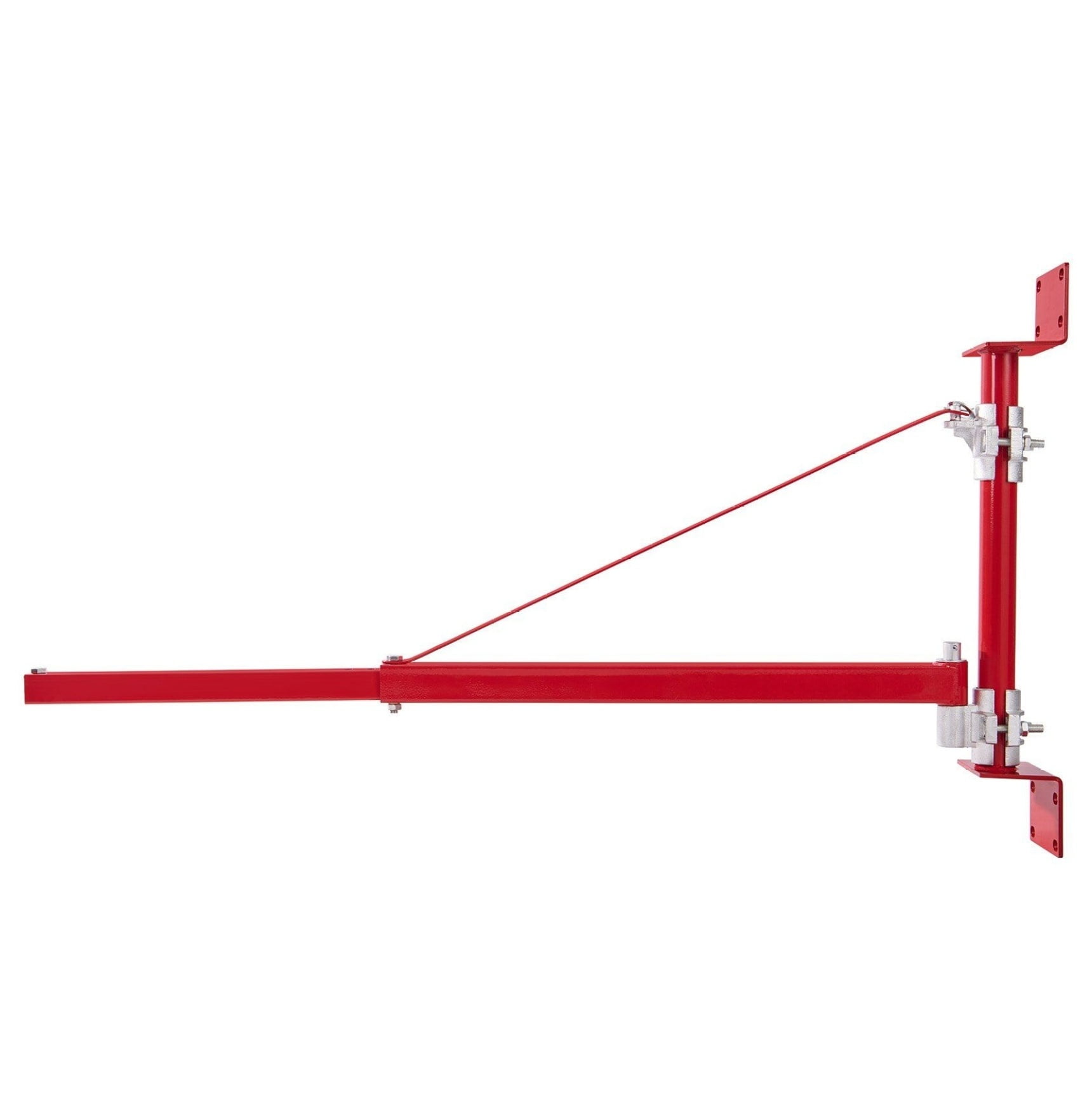 Electric Hoist Support Arm 660lbs Capacity, Swing Arm with Pole, Steel ...