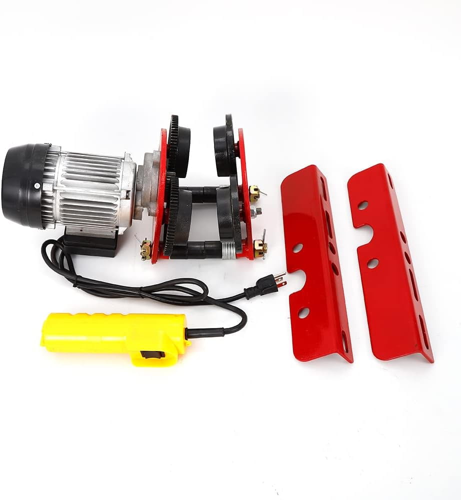 Electric Hoist Trolley, 2200LBS Overhead Electric Motor Hoist Trolley I ...
