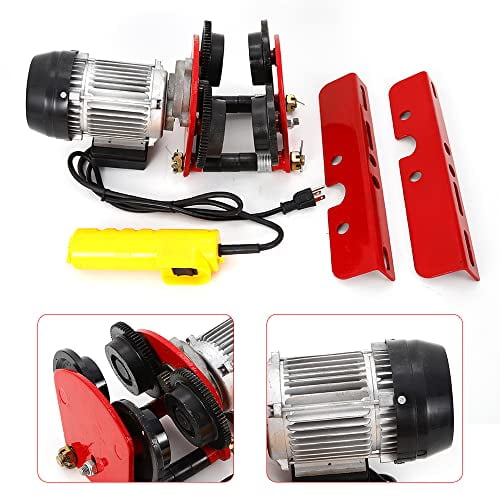 Electric Hoist Trolley, 2200LBS Overhead Electric Motor Hoist Trolley I ...