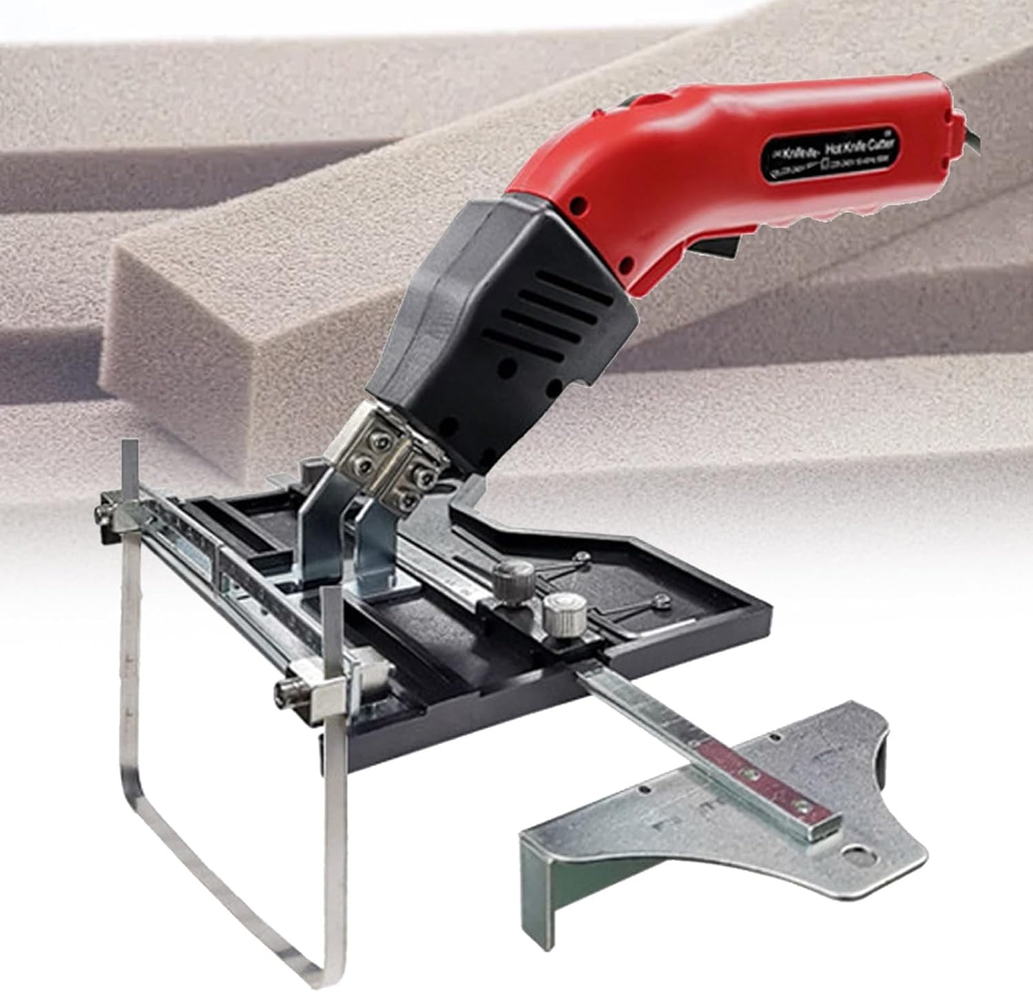 Electric Hot Blade Rope Cutter, Sponge Cutting Tool Kit, with Slotted ...