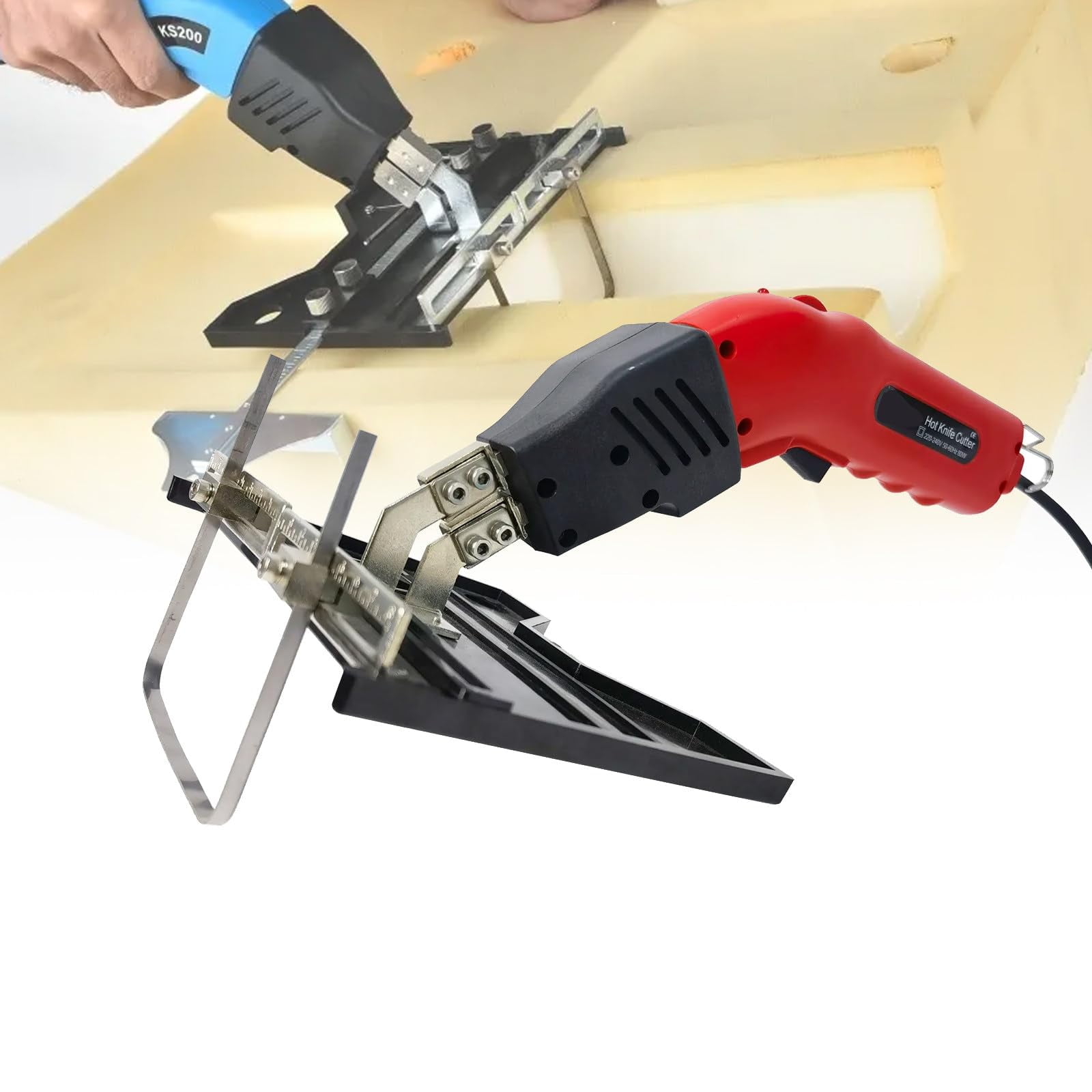 Electric Hot Blade Styrofoam Cutter, 200W/250W Heated Sponge Cutting ...