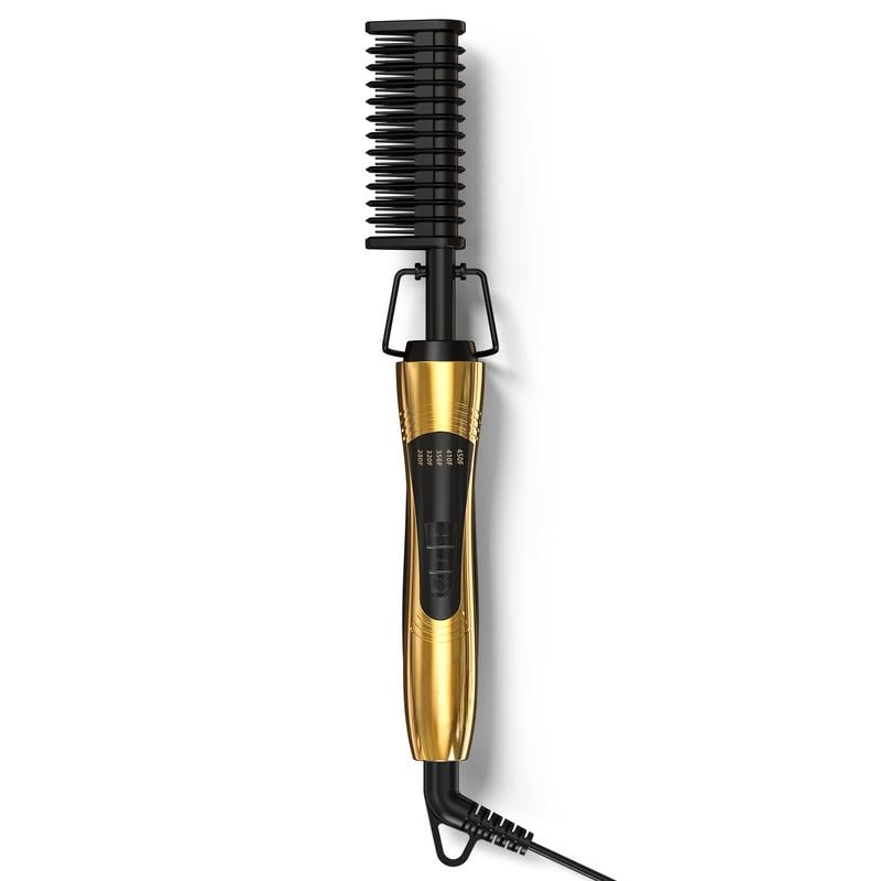 Electric Hot Comb for Black Hair, Wigs & Beard, Anti-Scald Attachment ...
