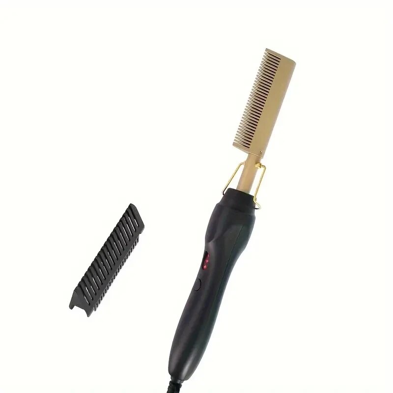 Electric Hot Comb, Heated Pressing Combs, Hair Straightening Brush ...