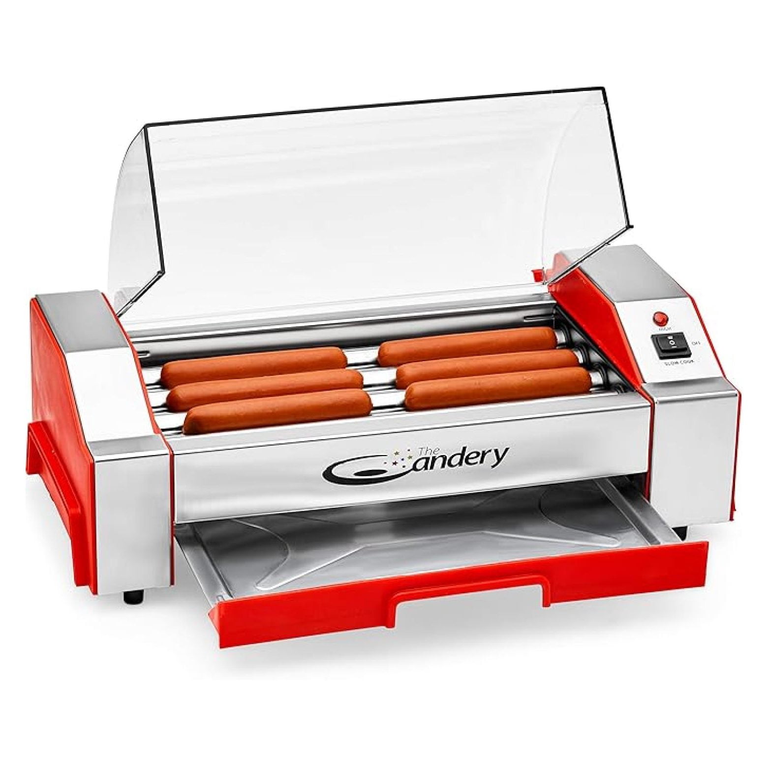Electric Hot Dog - Sausage Grill Cooker Machine - 6 Hot Dog Capacity ...