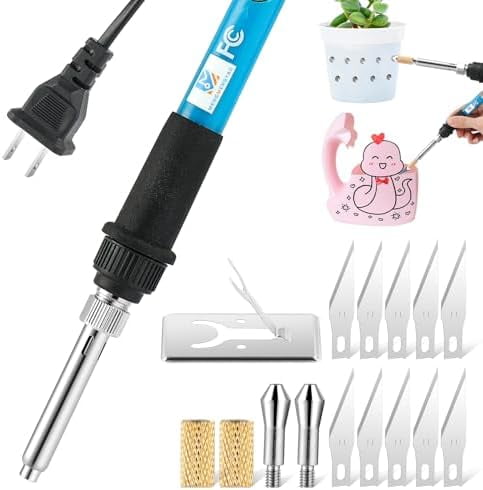 Electric Hot Knife Plastic Cutter Hot Knife Foam Cutter Tool Plant Pot ...