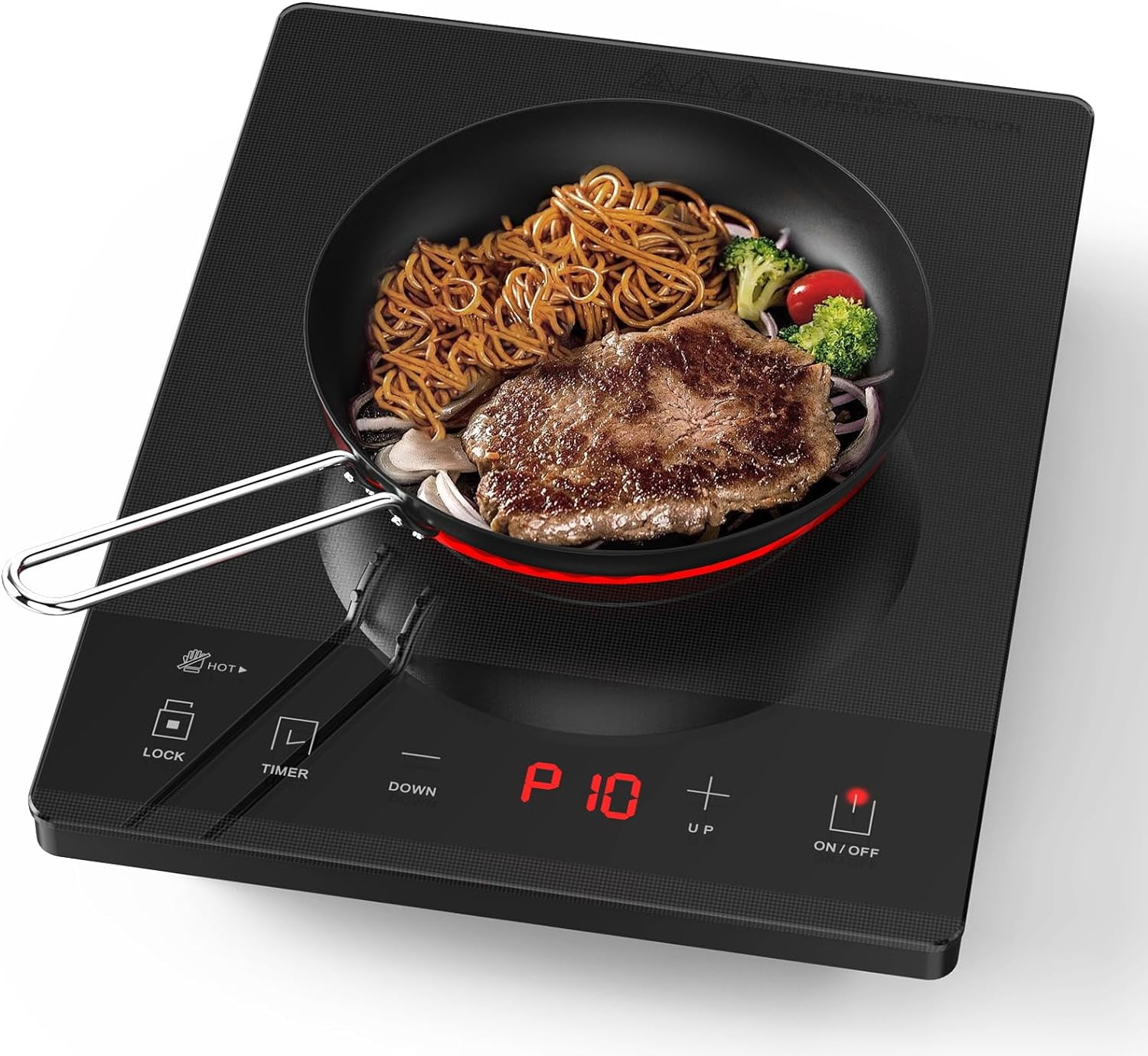 Electric Hot Plate Single Burner Portable Ceramic Cooktop For Cooking ...