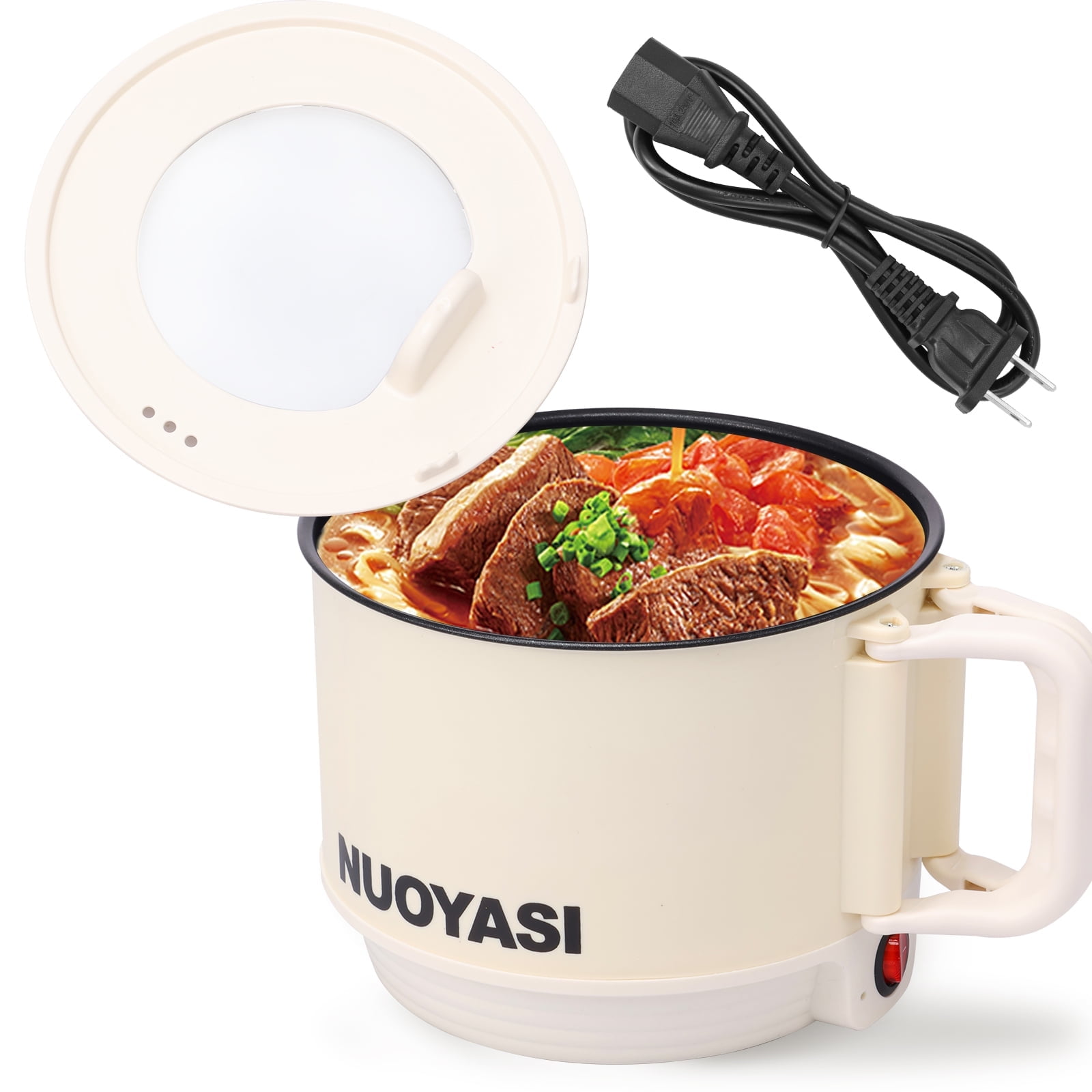 Electric Hot Pot with Over Heating and Dry Burning Protection Nonstick ...