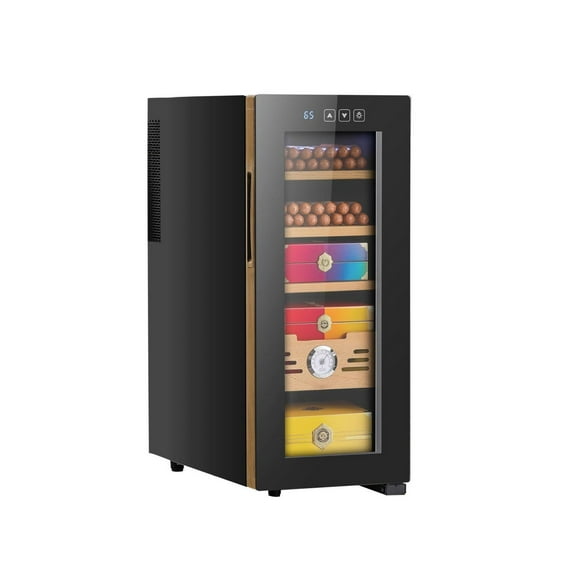 Electric Humidor 33L, 250 Count Cigar Humidor Cabinet with Cooling ...