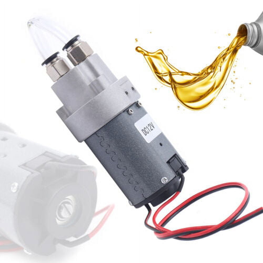 Electric Hydraulic Oil Pump Micro Gear Fuel Transfer Pump Self-suction DC 12V - Walmart.com