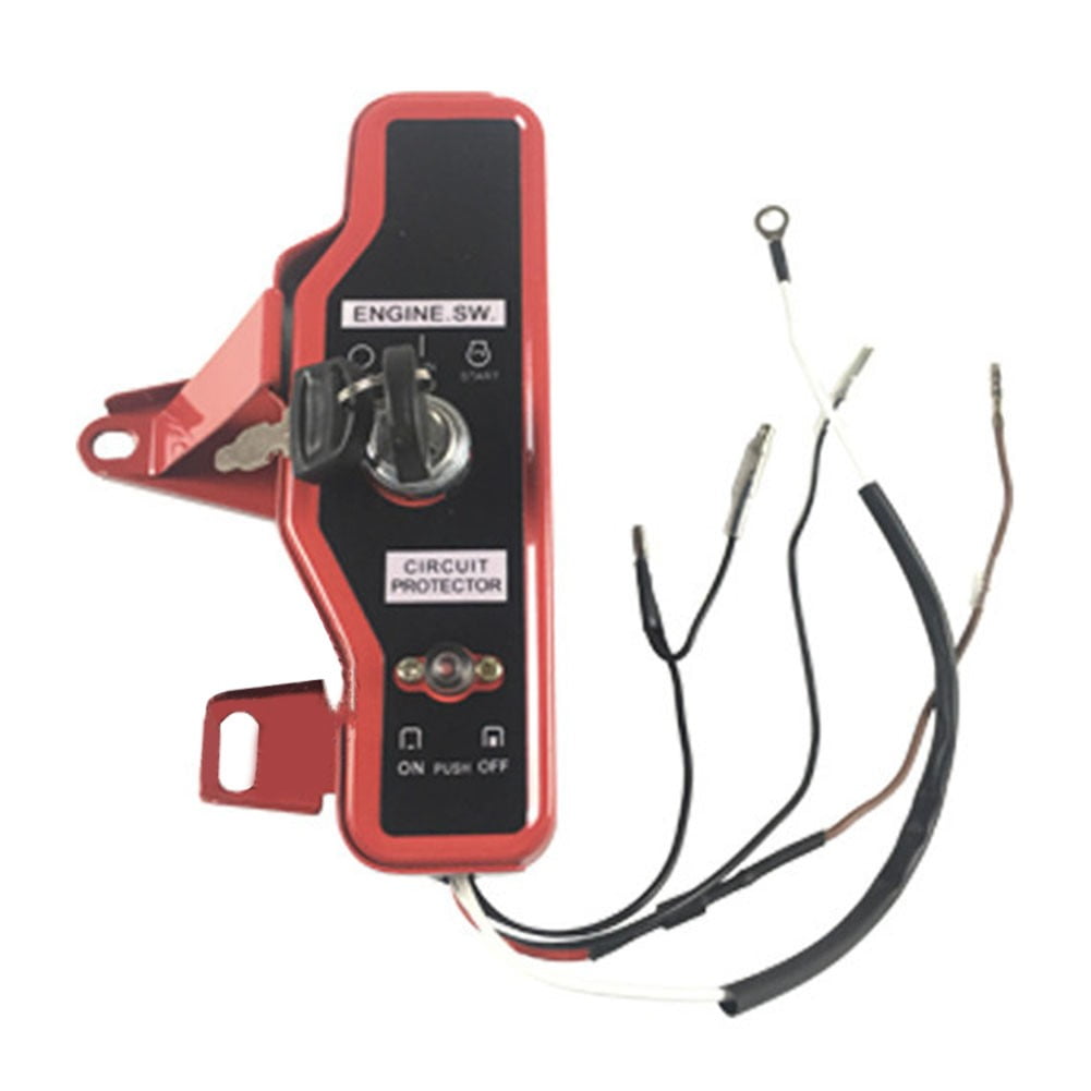 Electric Ignition Switch&2Key Panel for Honda GX160 GX390 Engines ...