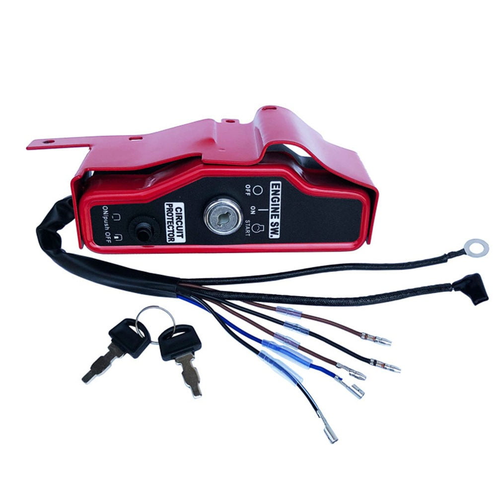 Electric Ignition Switch&2Key Panel for Honda GX160 GX390 Engines ...