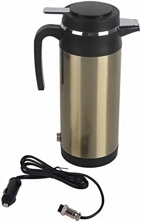 Electric In-car Kettle, 1000ML 12V/24V Stainless Steel Electric In-car ...