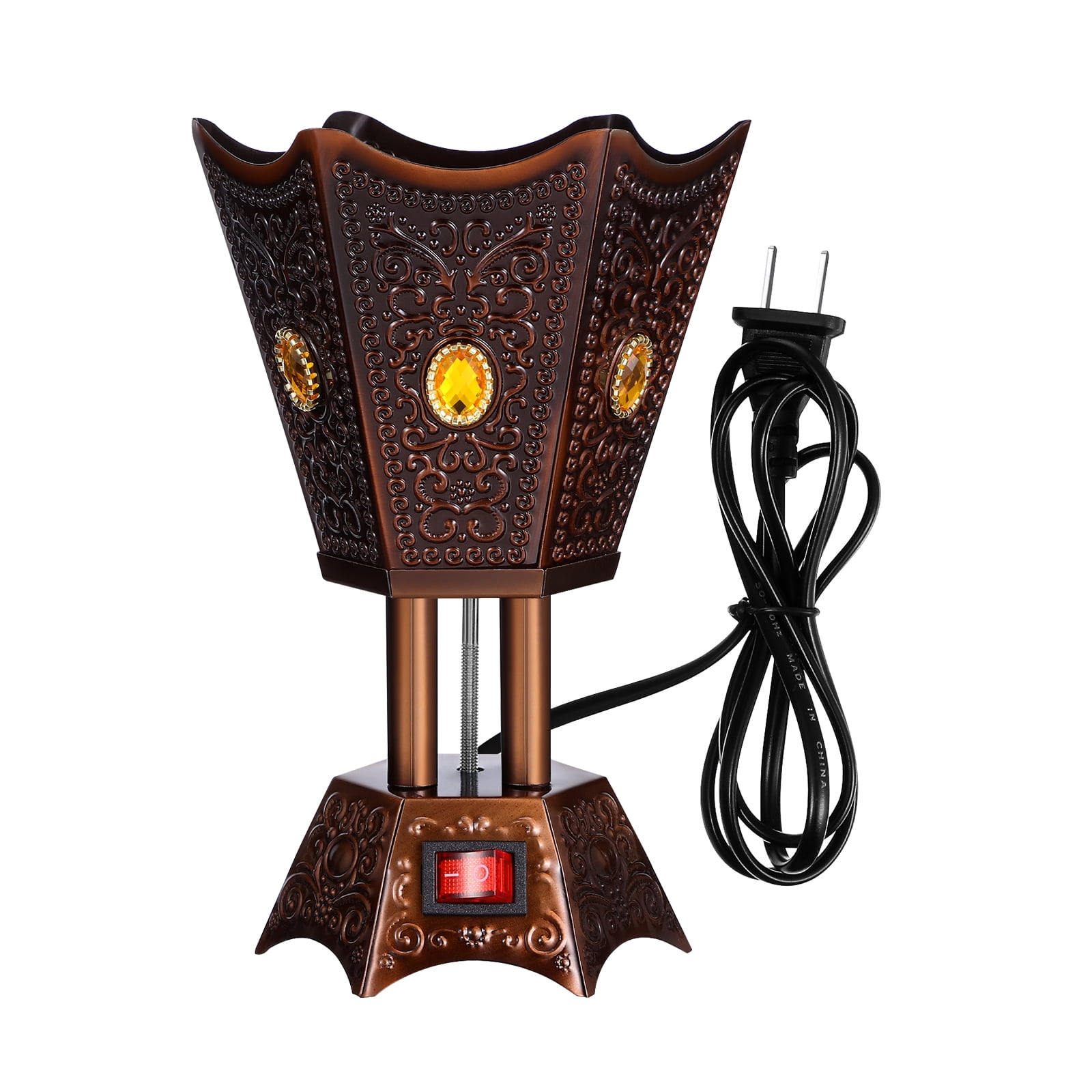 Electric Incense Burner Metal Bakhoor Burner Middle Eastern Style ...