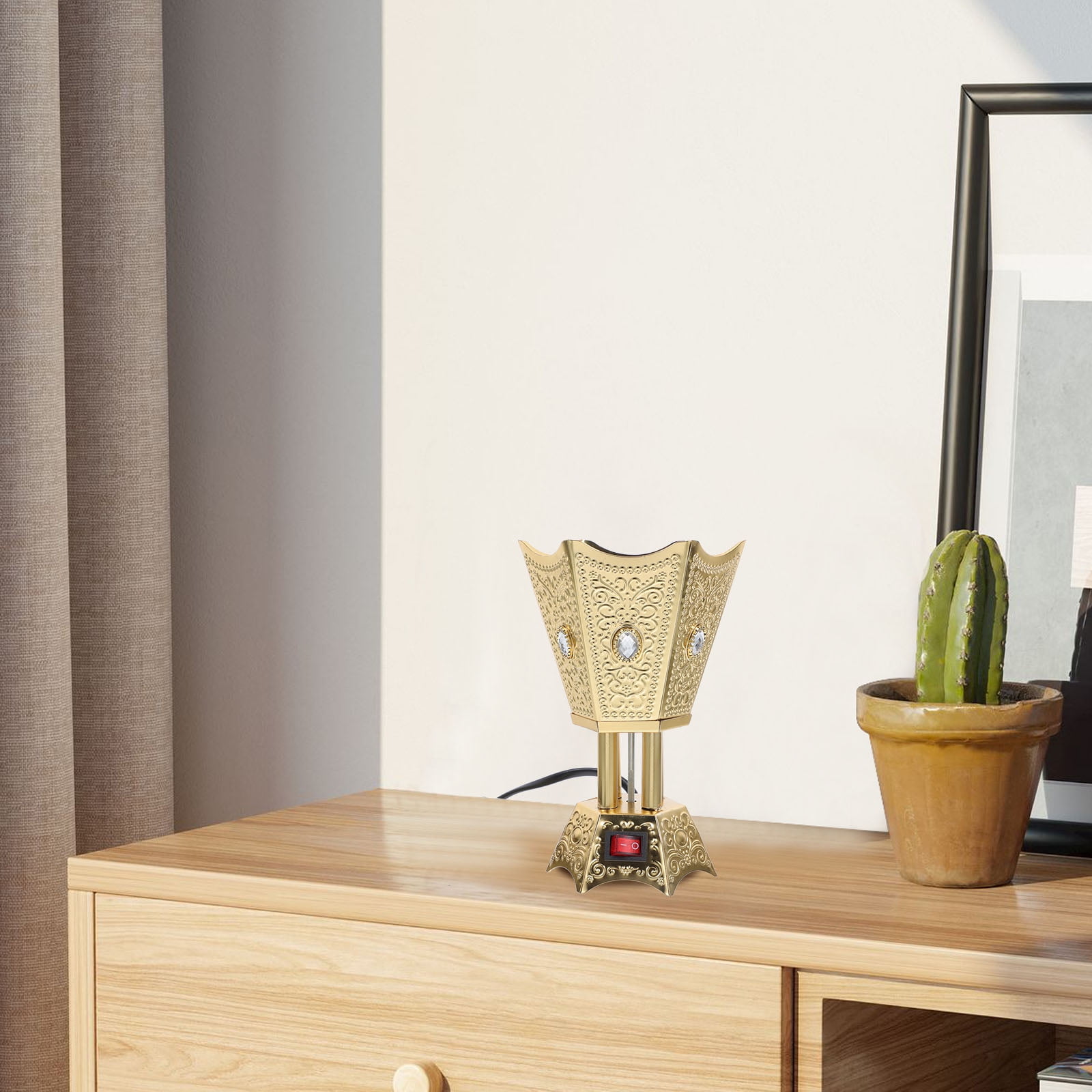 Electric Incense Burner Plug In Incense Holder Metal Incense Burner ...