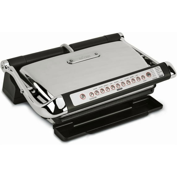 Electric Indoor Grill, AutoSense Stainless Steel Panini Grill Press ...