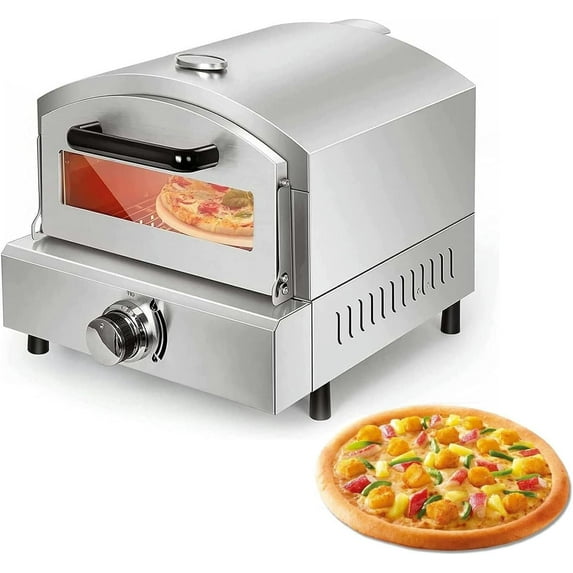 Electric Indoor Pizza Oven Commercial Stainless Steel Pizza Cooker With ...