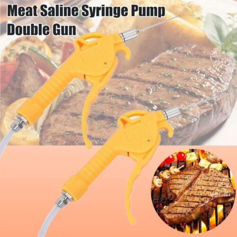 Electric Injector Meat Processor Meat Saline Syringe Electric Double ...