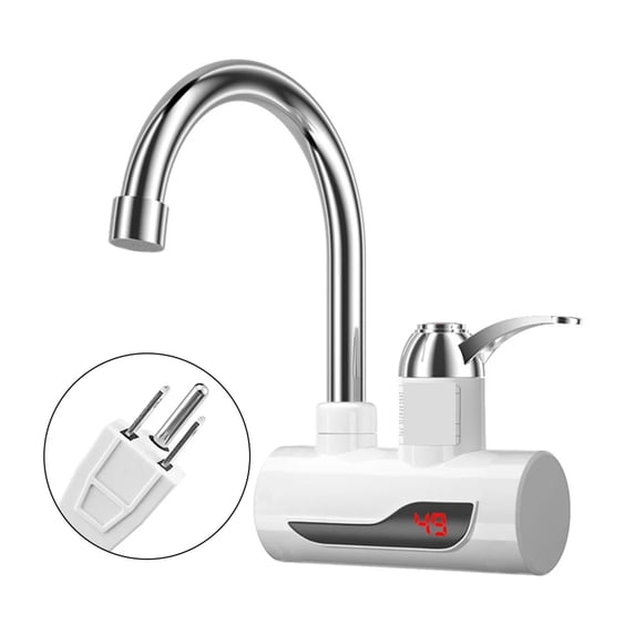 Electric Instant Water Heater Faucet 3000W Hot Cold Mixer Tap ...