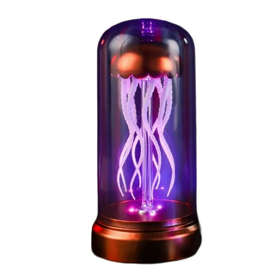 Electric Jellyfish Lamp with Music Dancing Jellyfish Lamp,7 Color ...