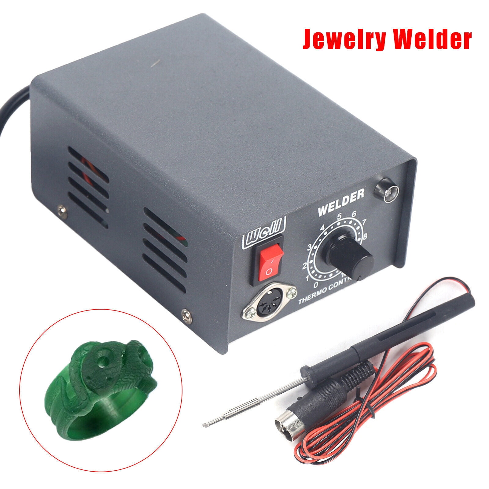 Electric Jewelry Wax Welder Soldering Machine W/ Welding Wax Pen Tool ...