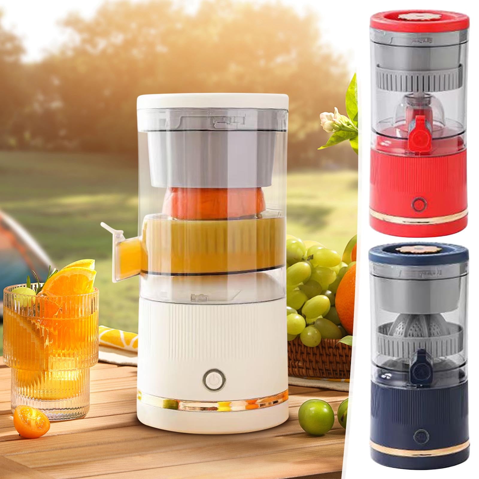 Electric Juicer Rechargeable - Citrus Juicer Machines with USB and ...