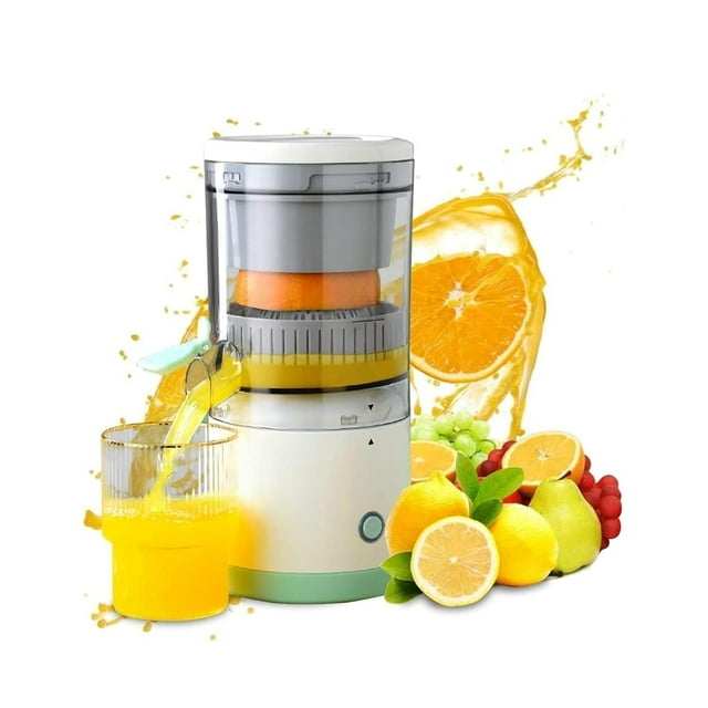 Electric Juicer Rechargeable - Portable Citrus Juicer Machine with USB Charging & Cleaning Brush ...