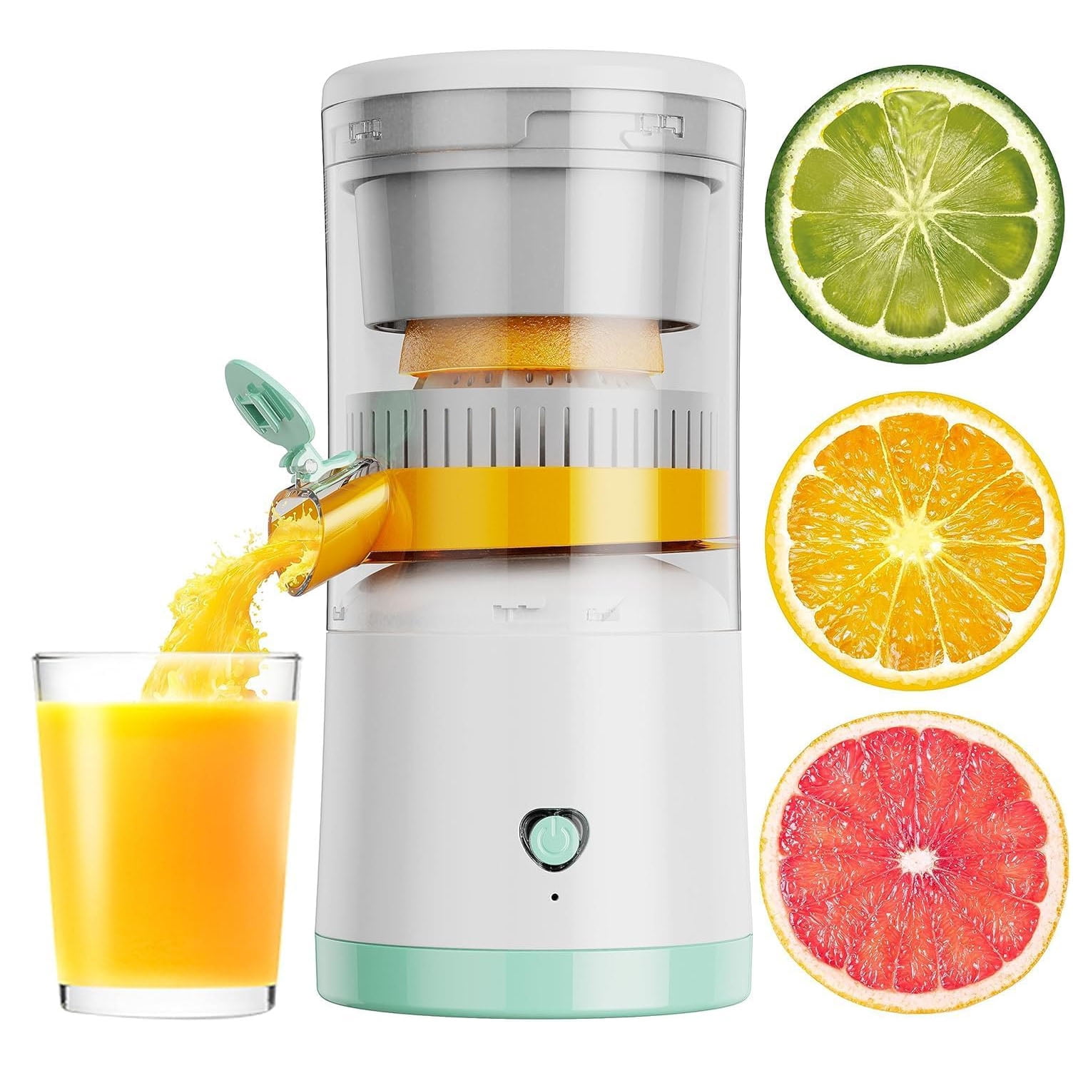 Electric Juicer Rechargeable, Portable Orange Citrus Juicer Machines ...