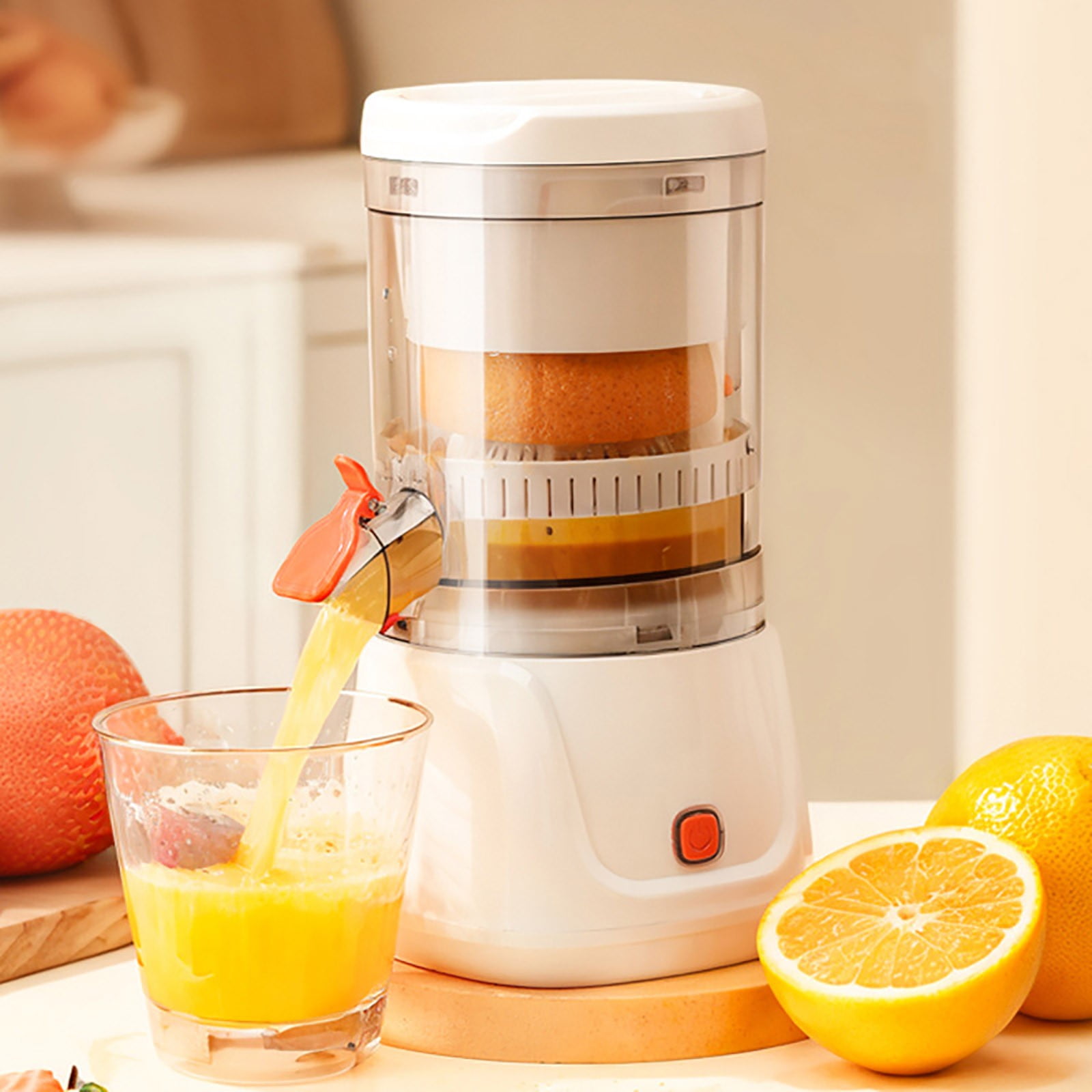 Electric Juicer | Small Portable Juice Extractor | 0.3L Capacity ...