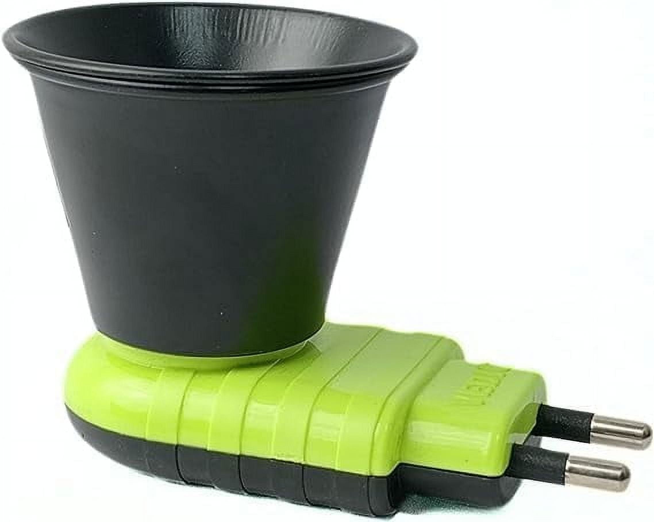 Electric Kapoor Dani Green & Black Incense Burner Useful for Loban ...
