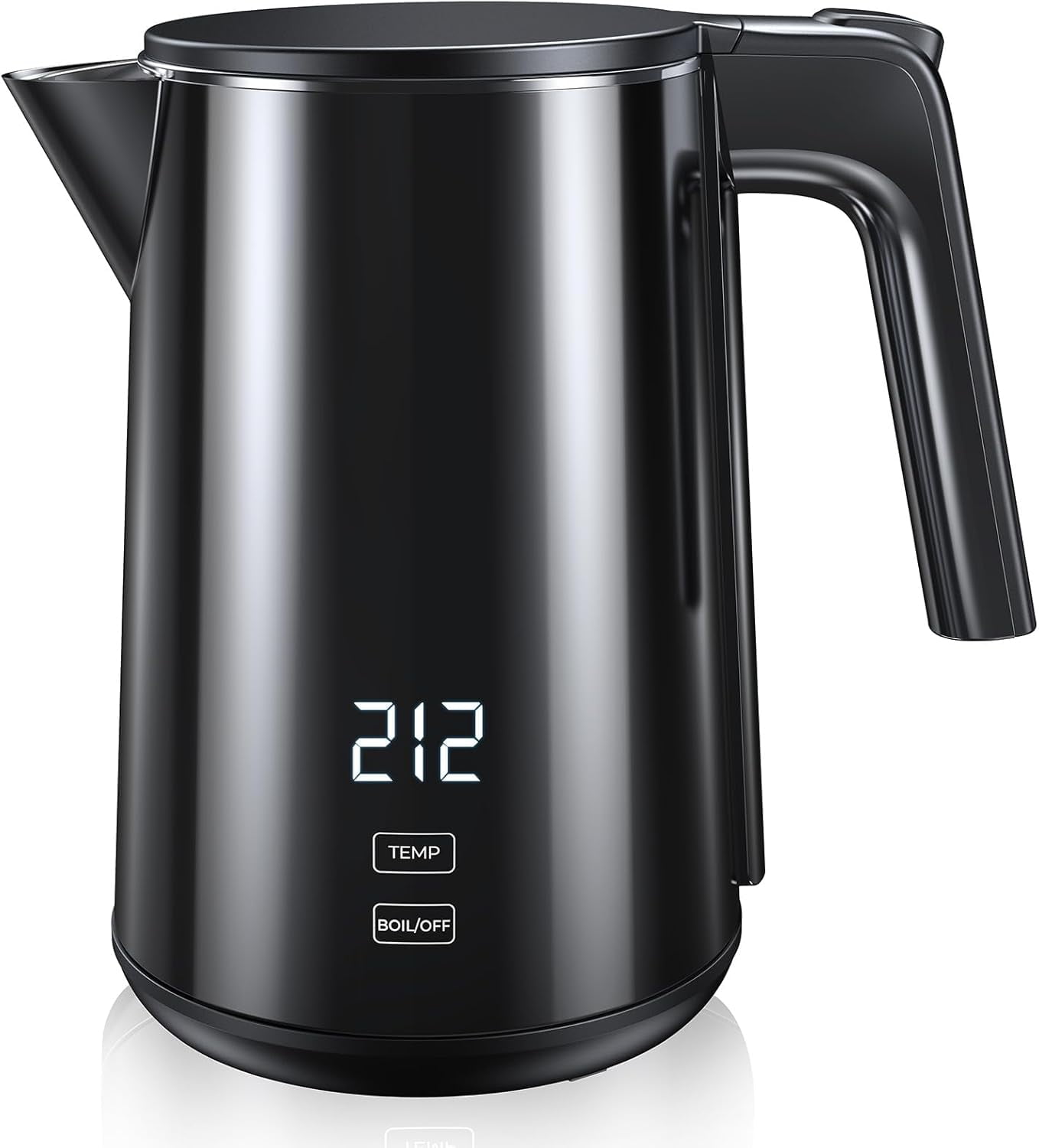 Electric Kettle, 1.0L 1200W Fast Heat with Auto Shut-Off, Boil-Dry ...
