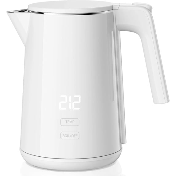 Electric Kettle 1.0L | 7 Temp Control, Cool Touch, Keep Warm, Auto Shut ...