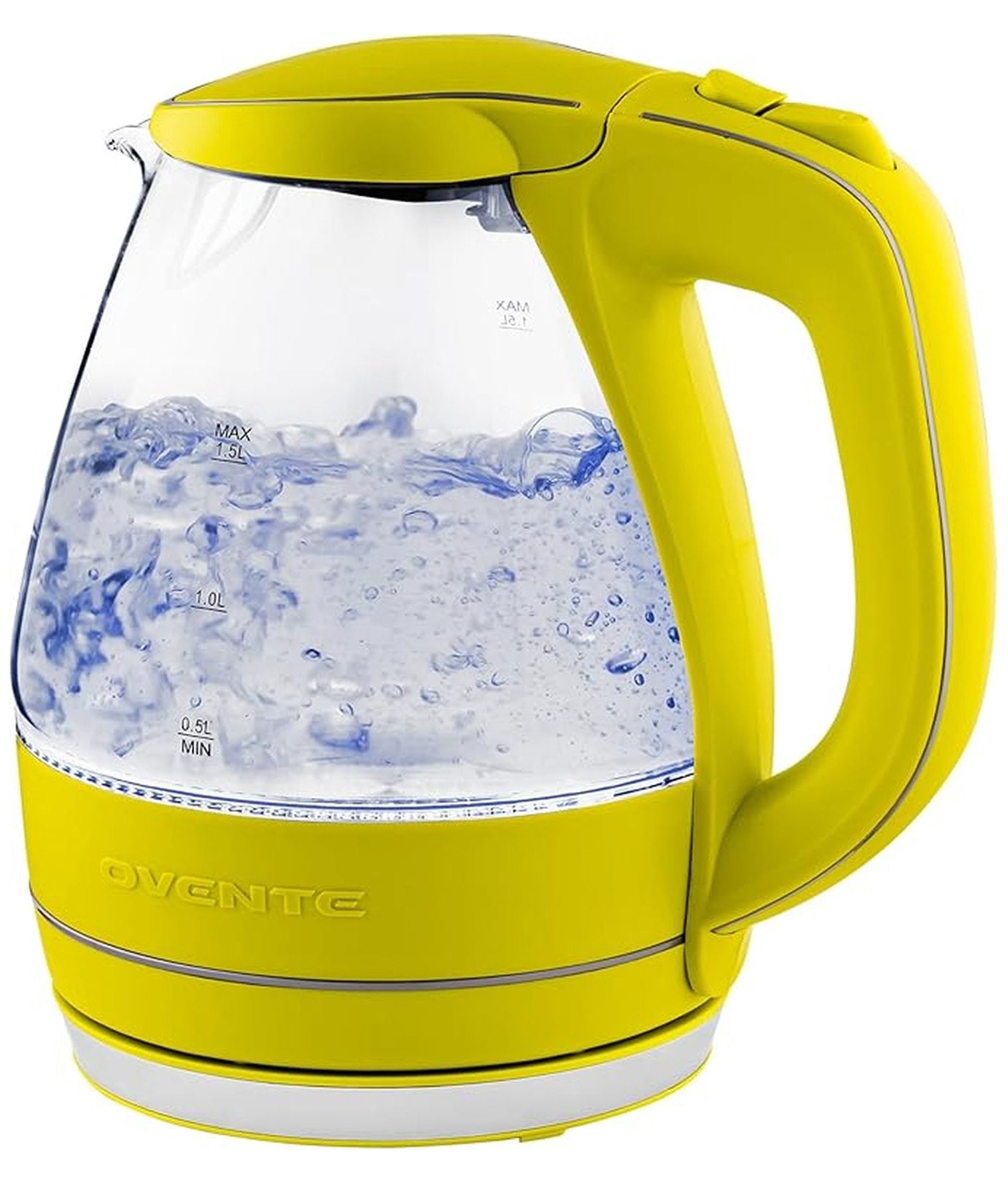 Electric Kettle 1.5L Glass Water Boiler - Fast Heating for Tea & Coffee ...