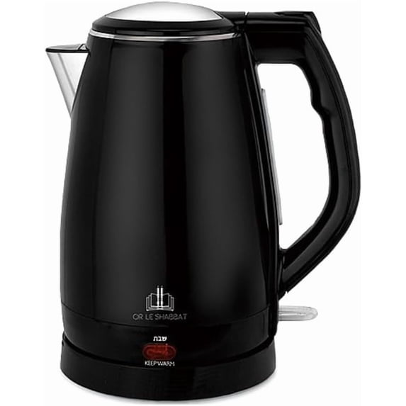 Electric Kettle 2.2L 12-Cup Stainless Steel Tank Double-Walled Auto-Off ...