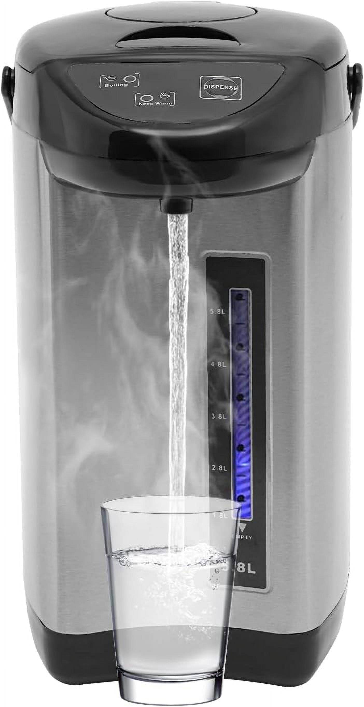 Electric Kettle, 5.8 L/196 Oz Electric Hot Water Urn Pot Dispenser, 304 ...