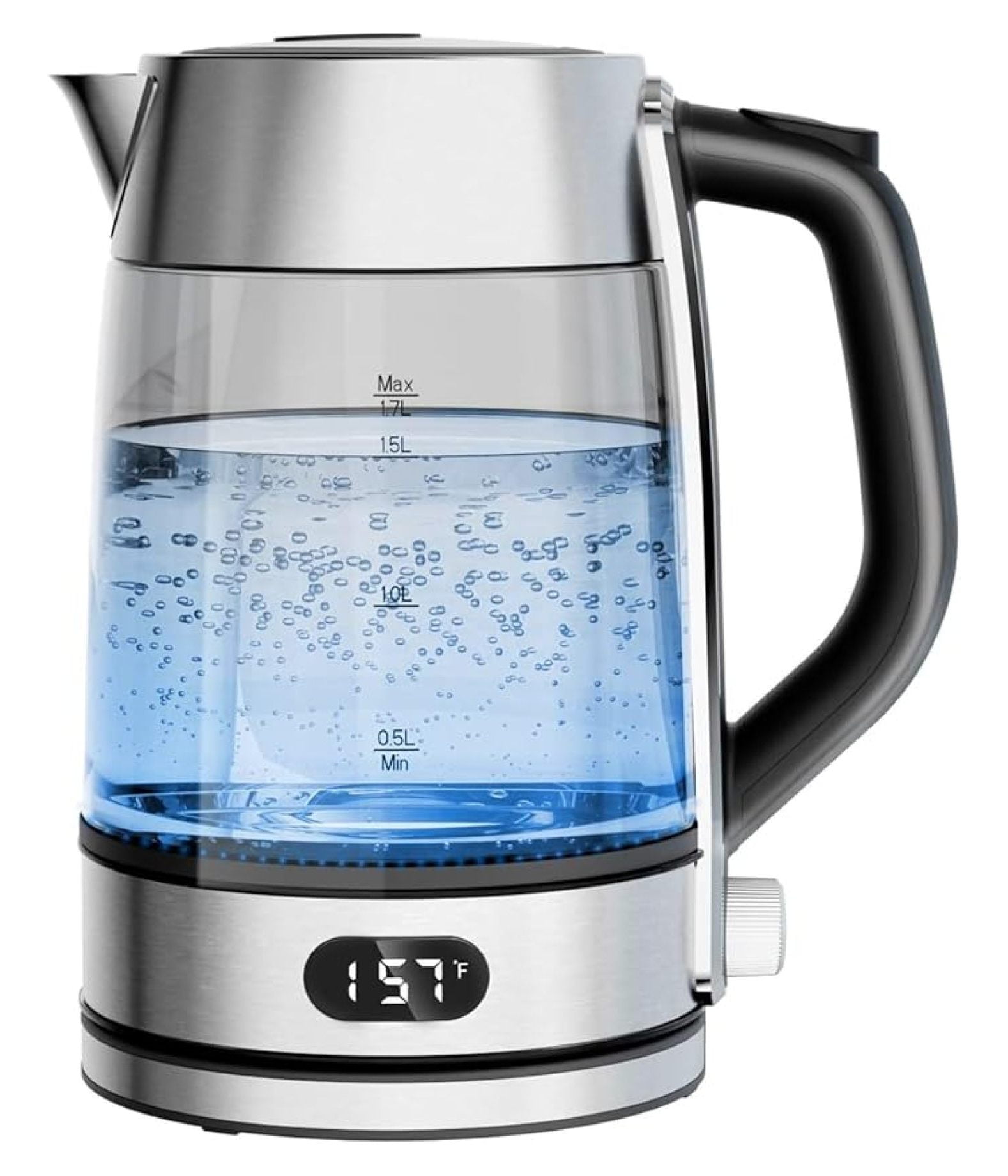 Electric Kettle, Color-Changing Light, 7 Adjustable Temp Settings & 2h ...
