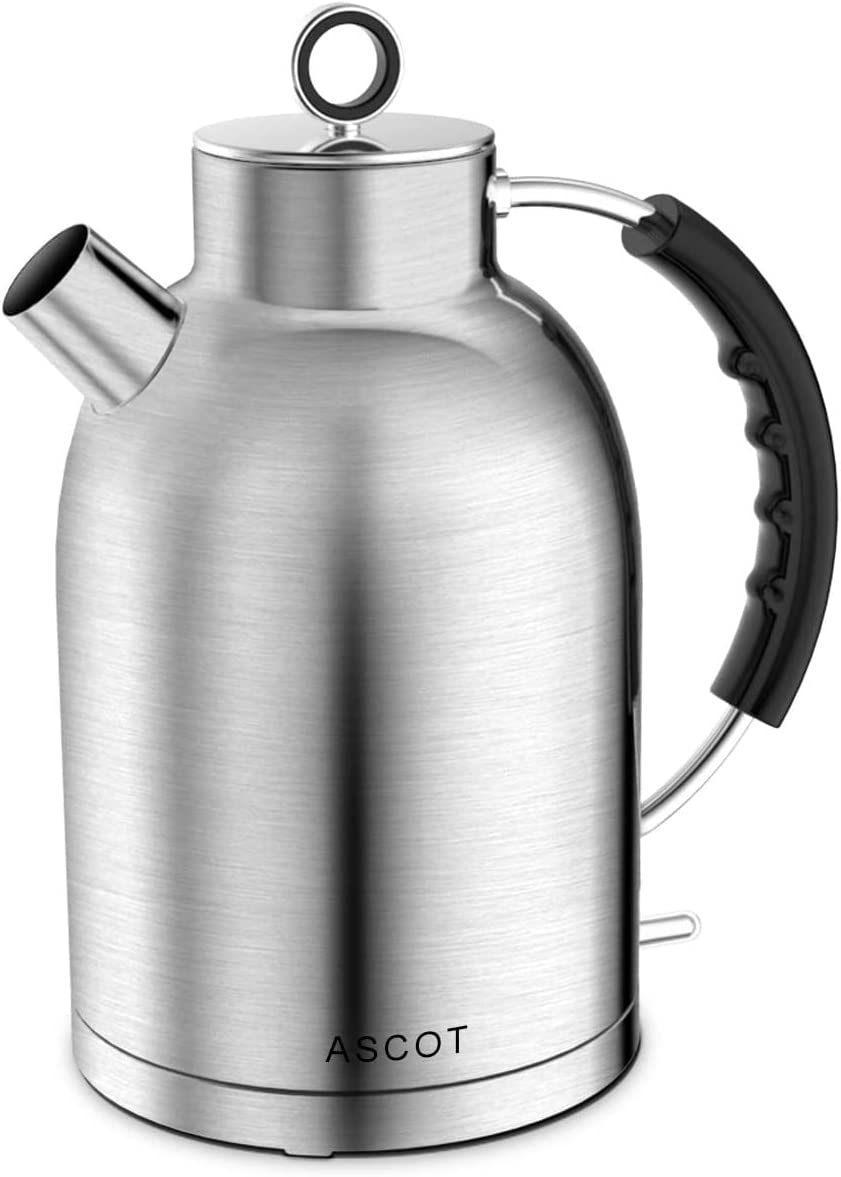 Electric Kettle, Electric Tea Kettle Hot Water Kettle Stainless Steel ...
