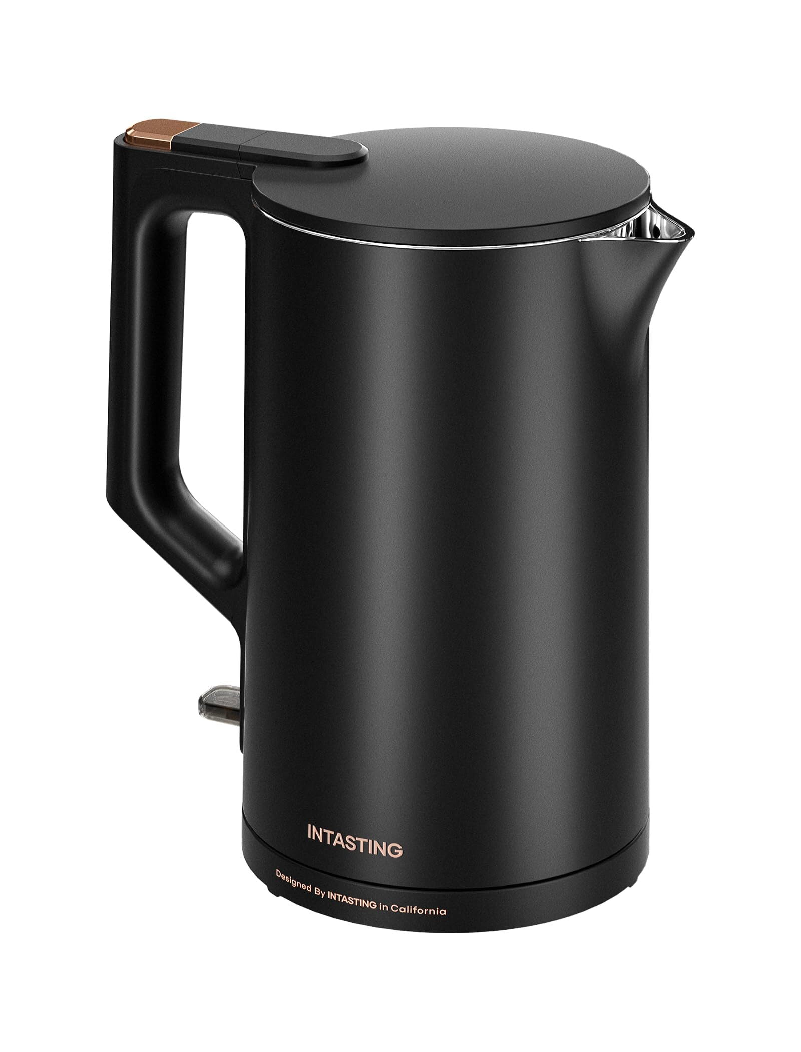 Electric Kettle, High Capacity 1.5L 1500W Fast Heating Double Wall ...
