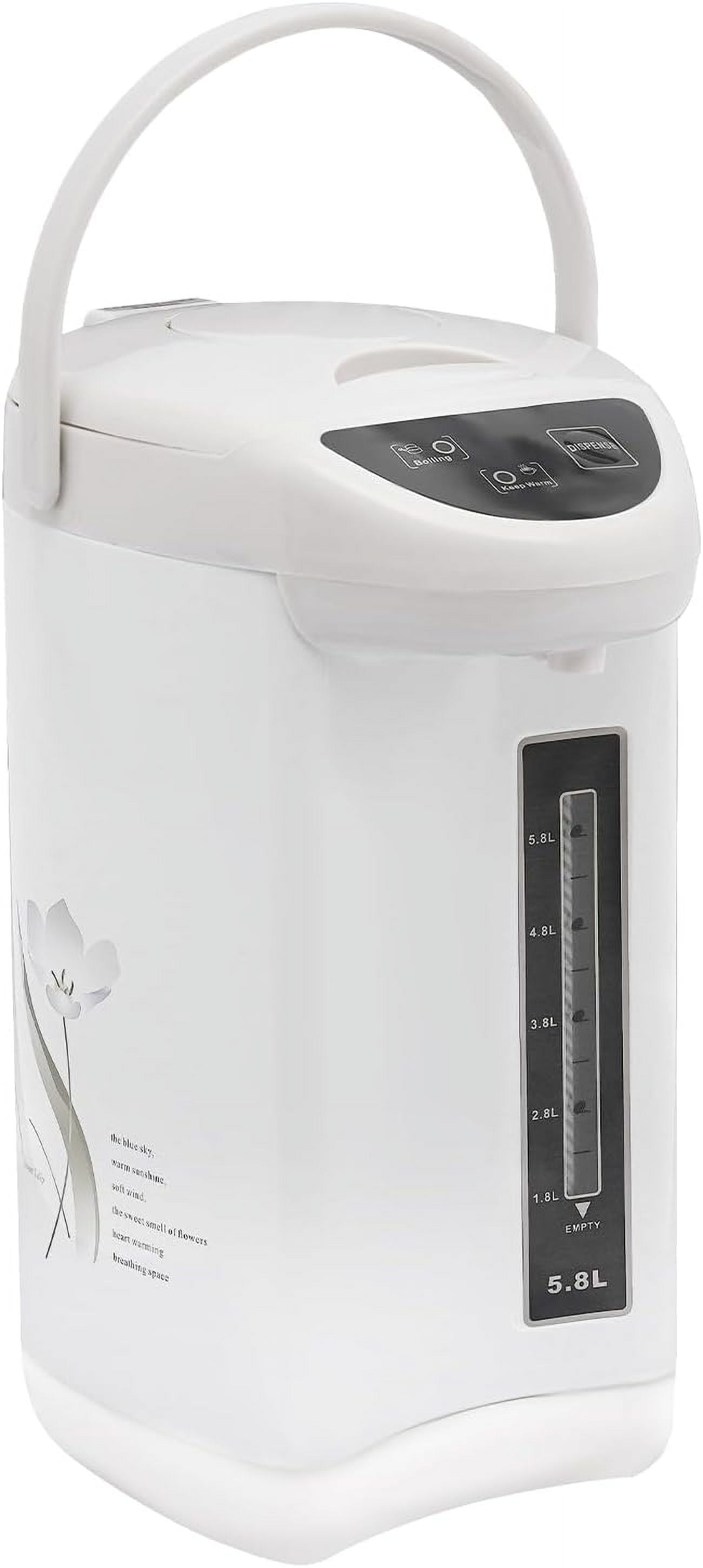 Electric Kettle, Water Boiler & Warmer, 4L(135oz) 304 Stainless Steel ...