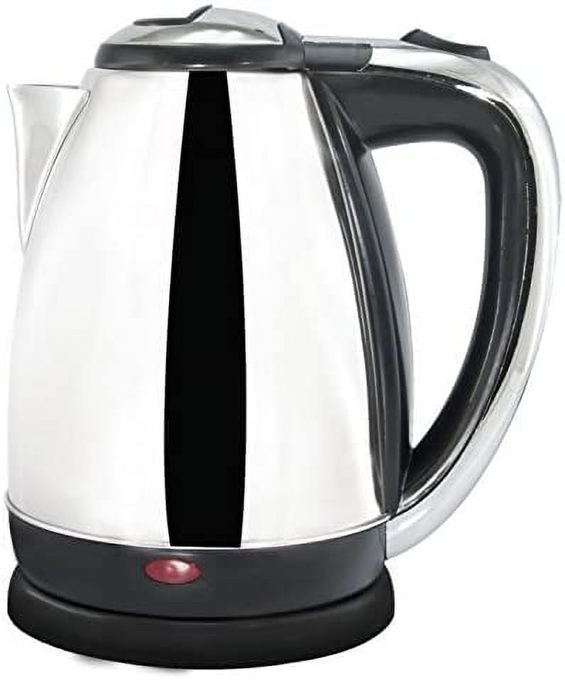 Electric Kettle with Rotating Base, White (1.8 LT) [70018] - Walmart.com