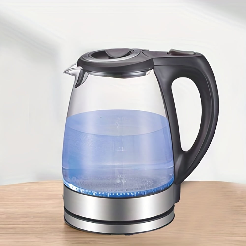 Electric Kettle with Stainless Steel Filter and Inner Lid, 1200W Wide ...