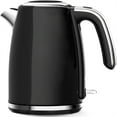 Electric Kettles 1500W for Boiling Water, Longdeem Retro 1.7L Stainless ...